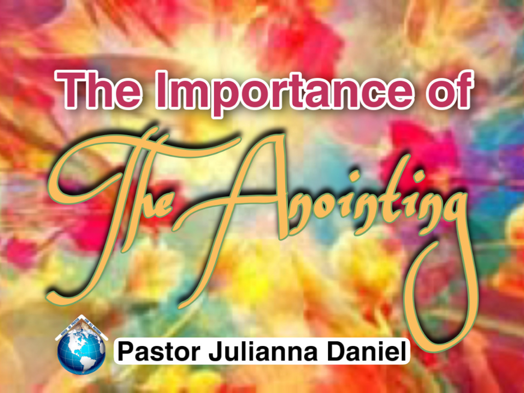 The importance of the anointing - Logos Sermons