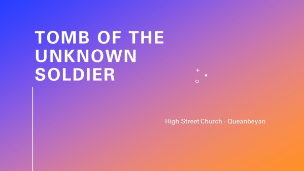 Tomb of the Unknow Soldier - Logos Sermons