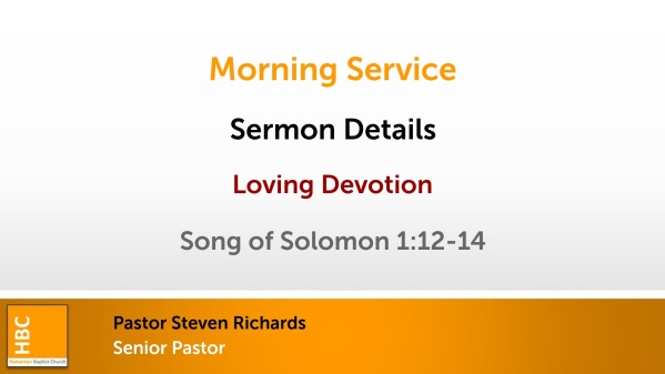 Loving Devotion - Logos Sermons