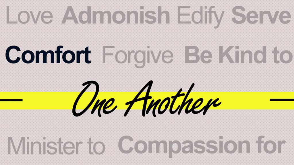 Comfort One Another - Logos Sermons