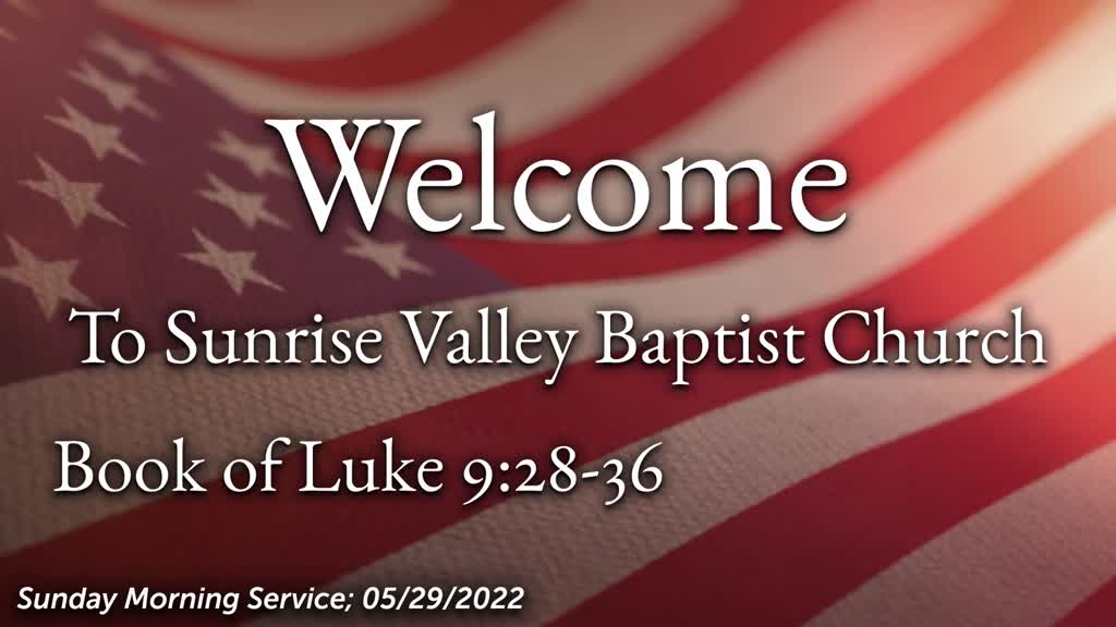 220529 Luke 9:28-36 The Transfiguration - Logos Sermons