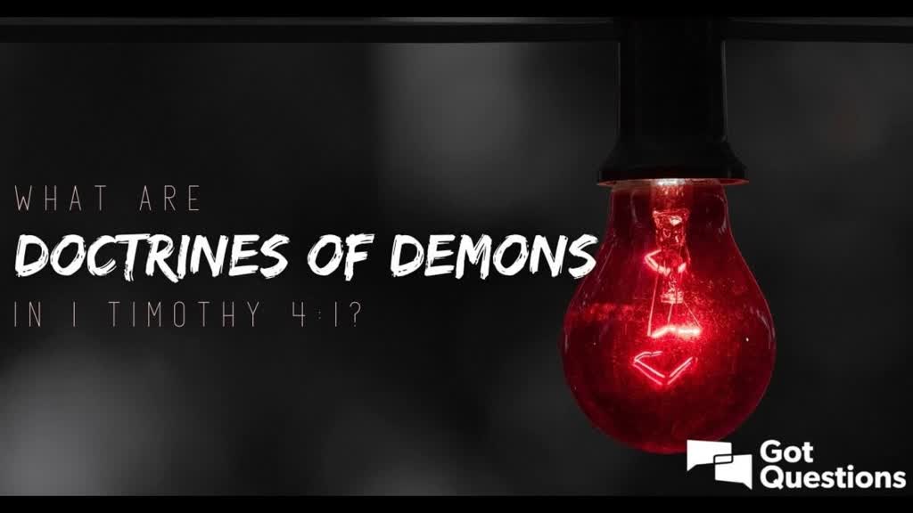 Doctrines Of Demons - Logos Sermons