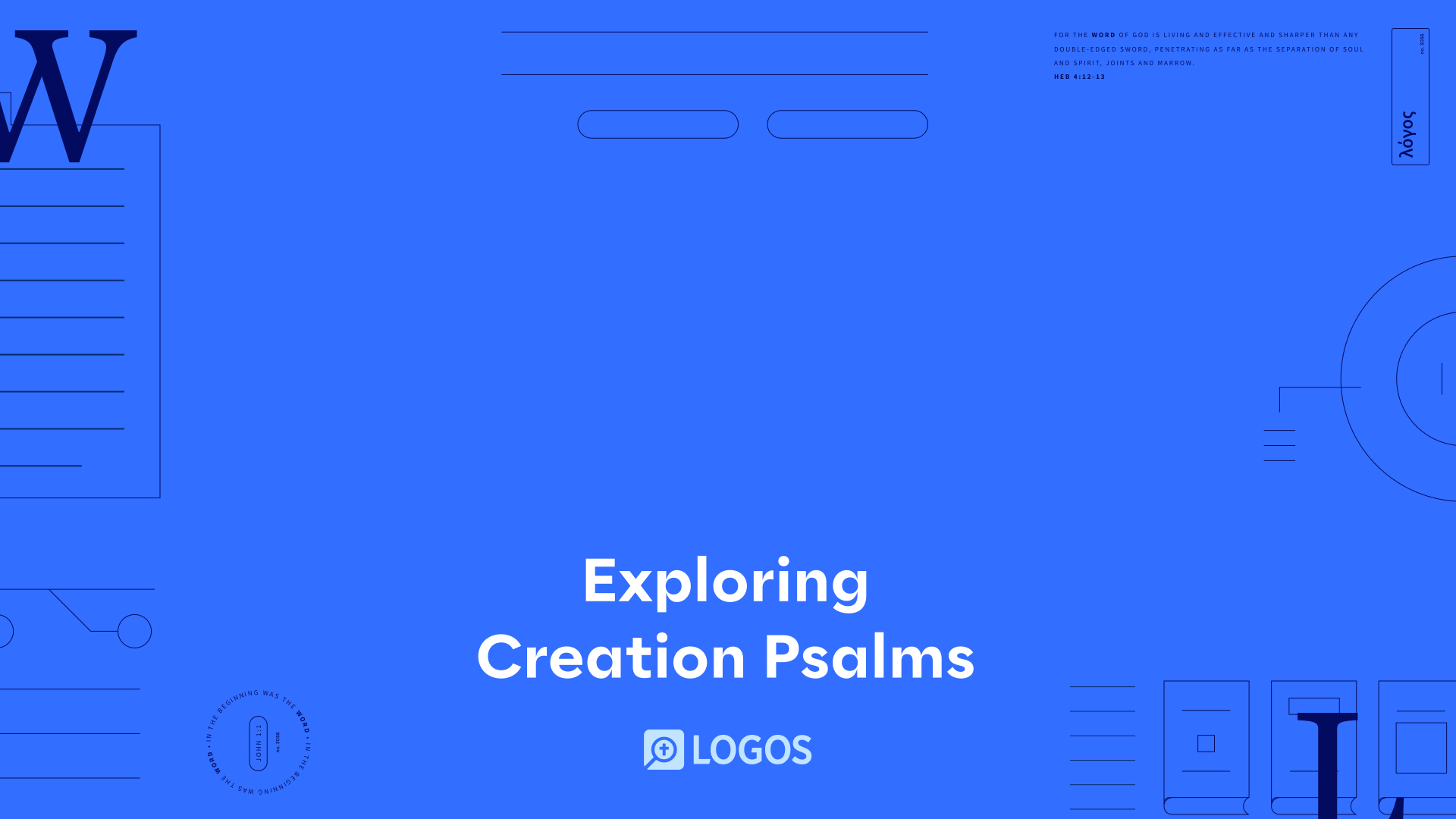 Exploring Creation Psalms - Faithlife TV