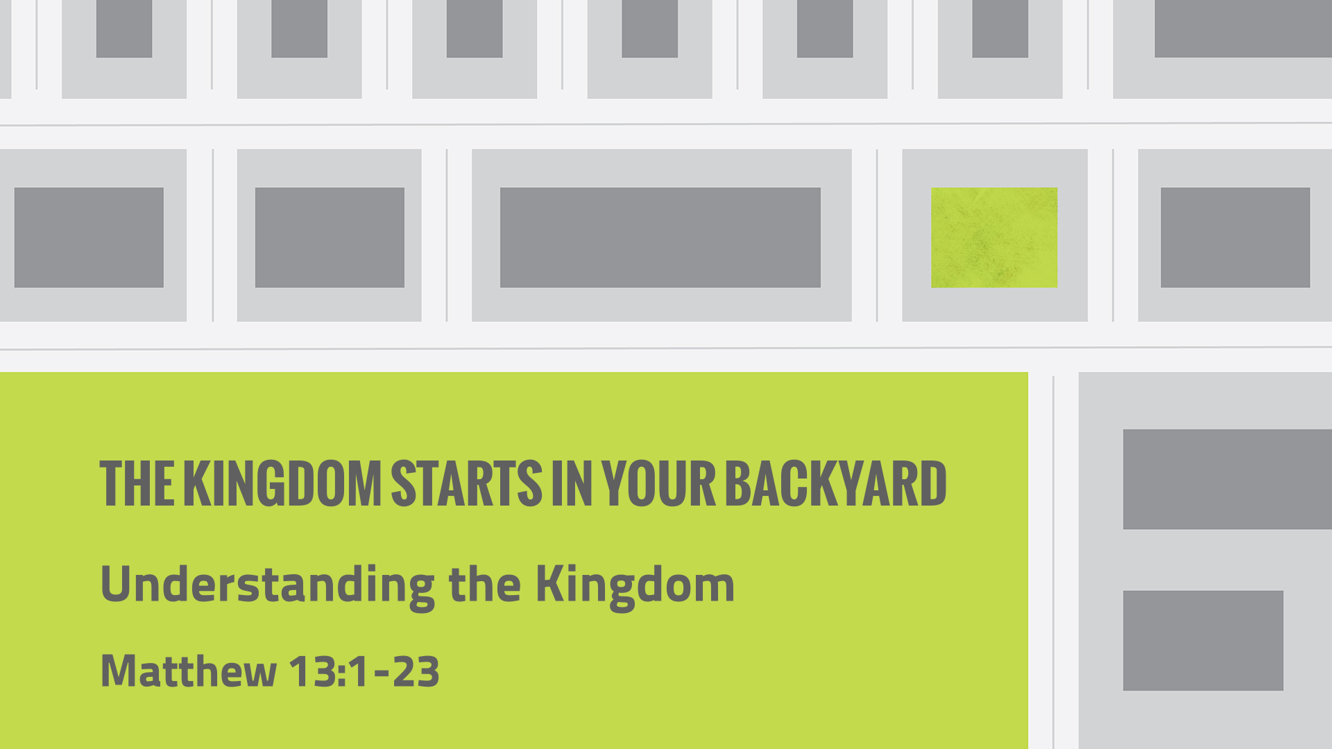 Understanding the Kingdom - Logos Sermons