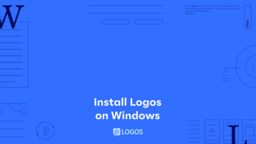 Install Logos on Windows - Faithlife TV