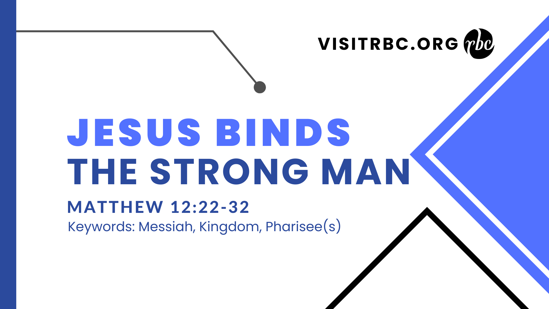 Jesus Binds the Strong Man - Logos Sermons