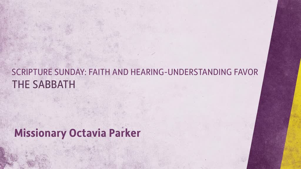 Scripture Sunday: The Sabbath - Logos Sermons