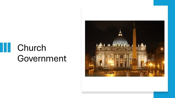 Church Government 2 - Varieties of Government - Logos Sermons