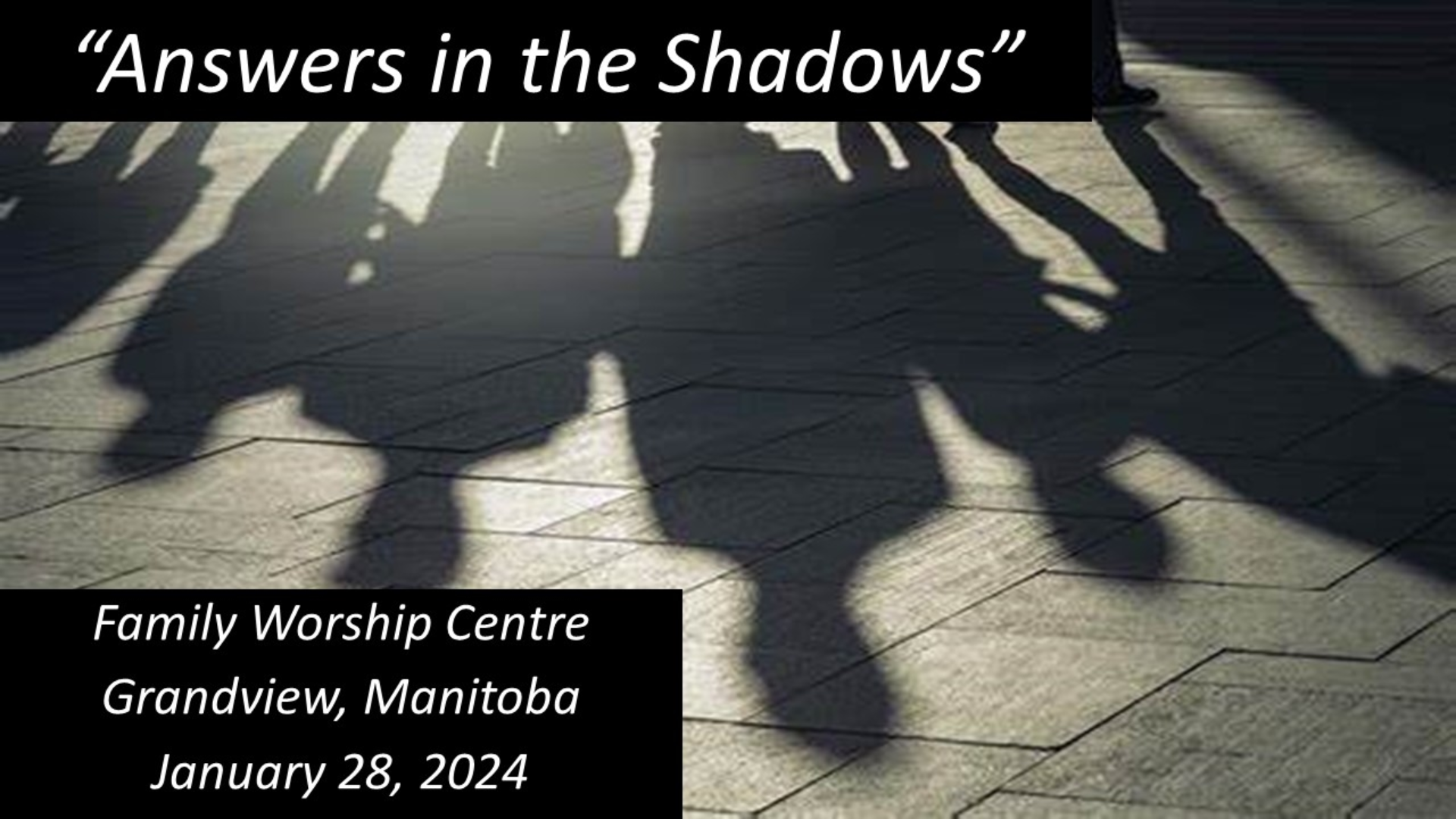 Family Worship Centre posted - Faithlife
