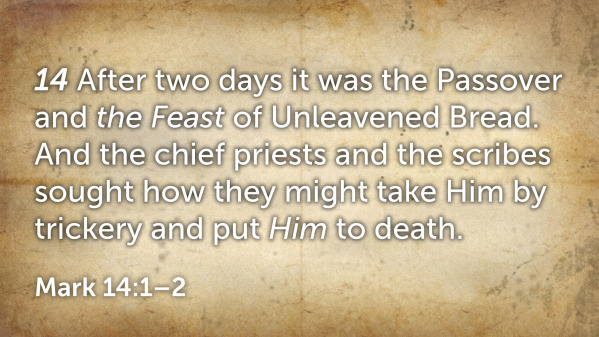 Mark 14 - Logos Sermons