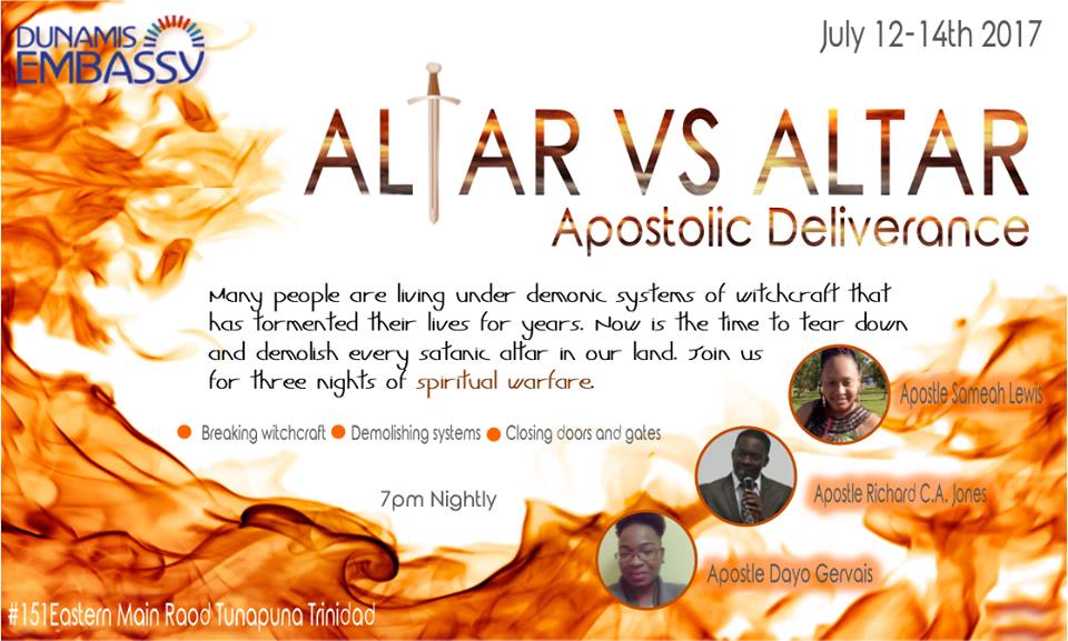 Altar VS Altar : Apostolic Deliverance - Apostle Dayo Gervais - Logos ...