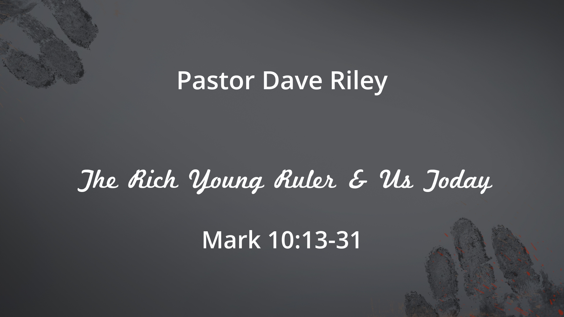 Sunday Oct 1 AM - Logos Sermons