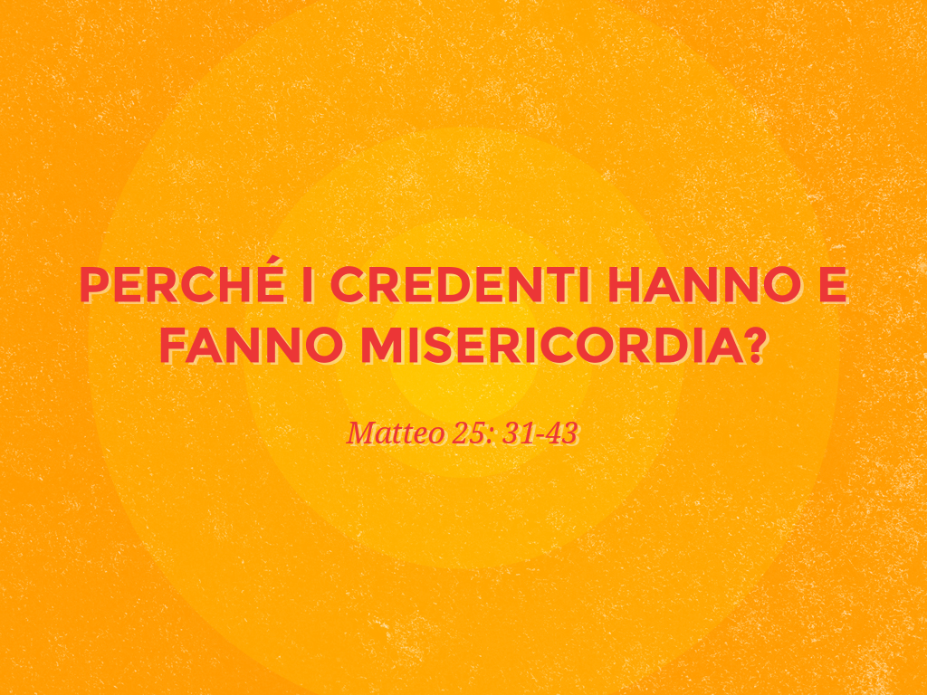 Perché i credenti hanno e fanno misericordia? - Faithlife TV