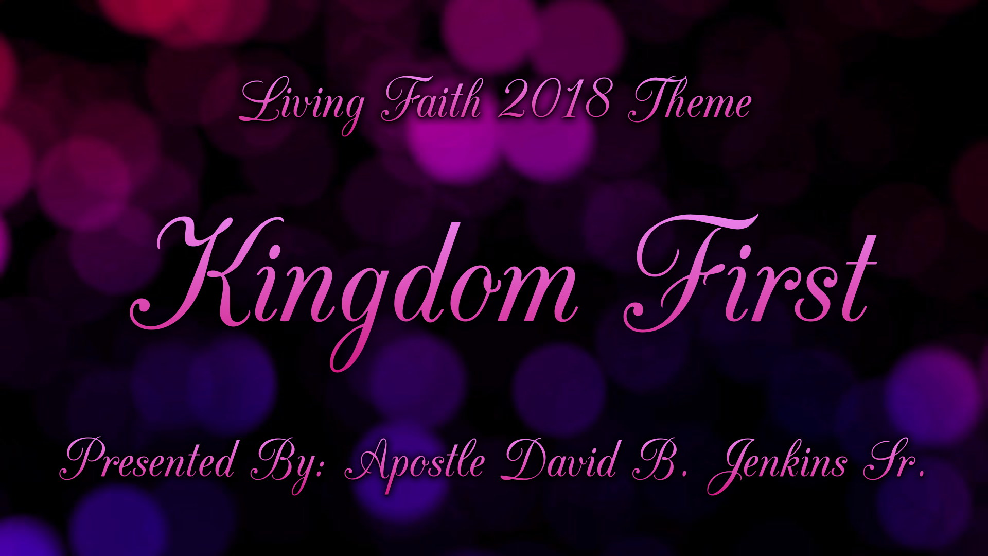 1st Sunday Worship - Logos Sermons