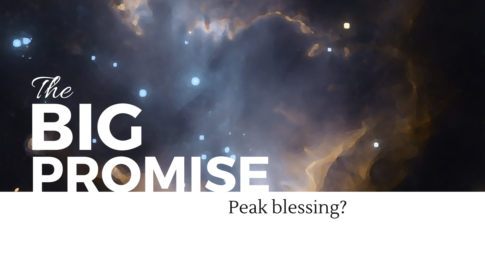 Peak blessing? - Logos Sermons