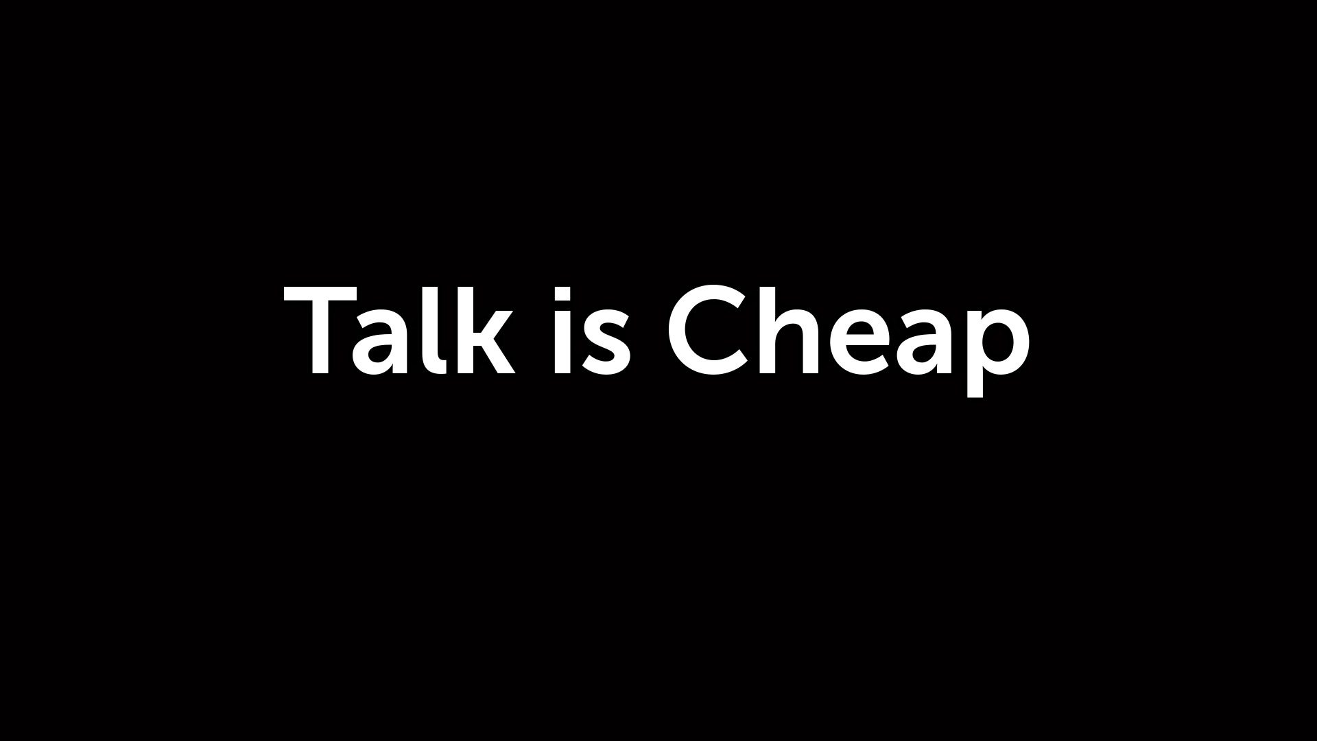 Talk is Cheap - Logos Sermons
