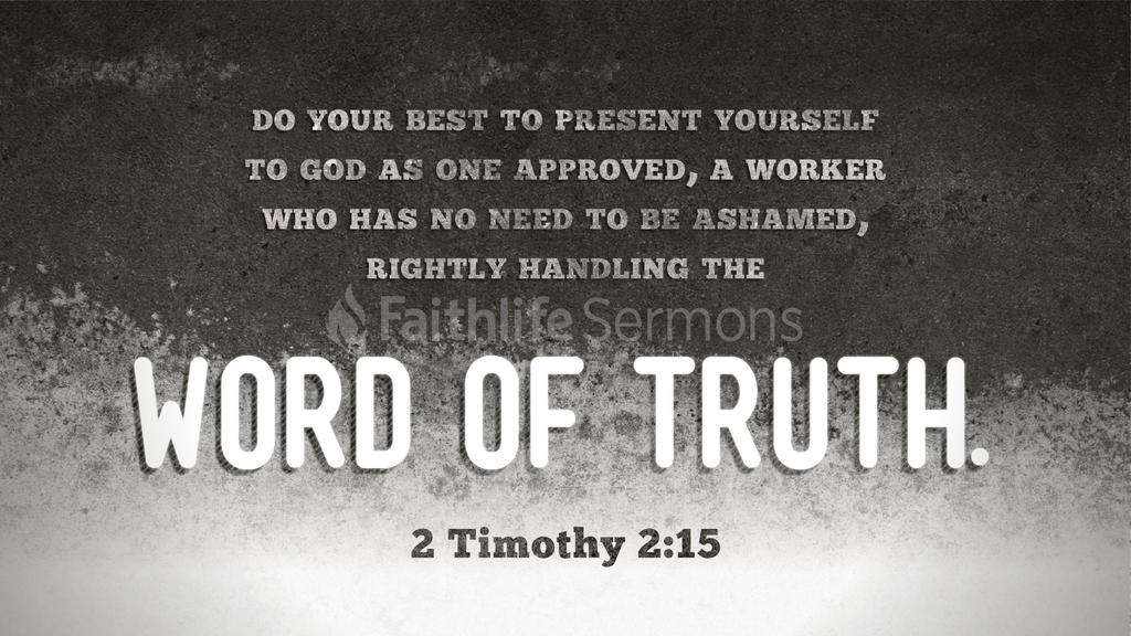 2 Timothy 2 15 Graphics For The Church